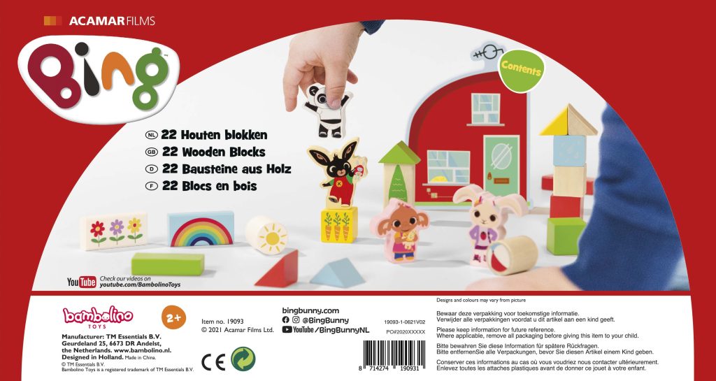 Bing Wooden Blocks | Toytastic