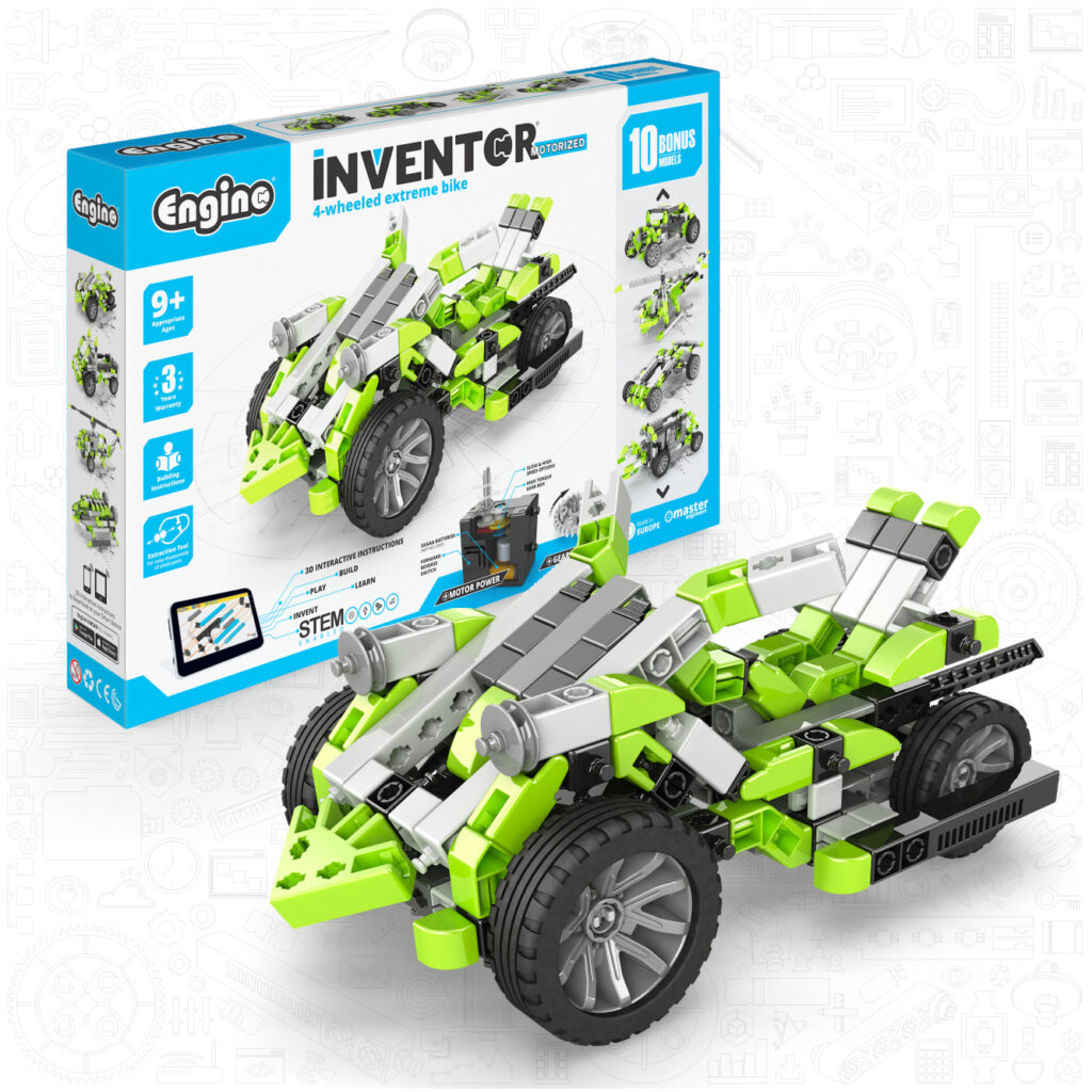 Engino Motorized Off-Roader Kit | Inventor Building Set | Toytastic