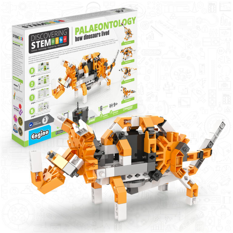 Engino Dinosaurs Paleontology Kit | Discovering STEM Set