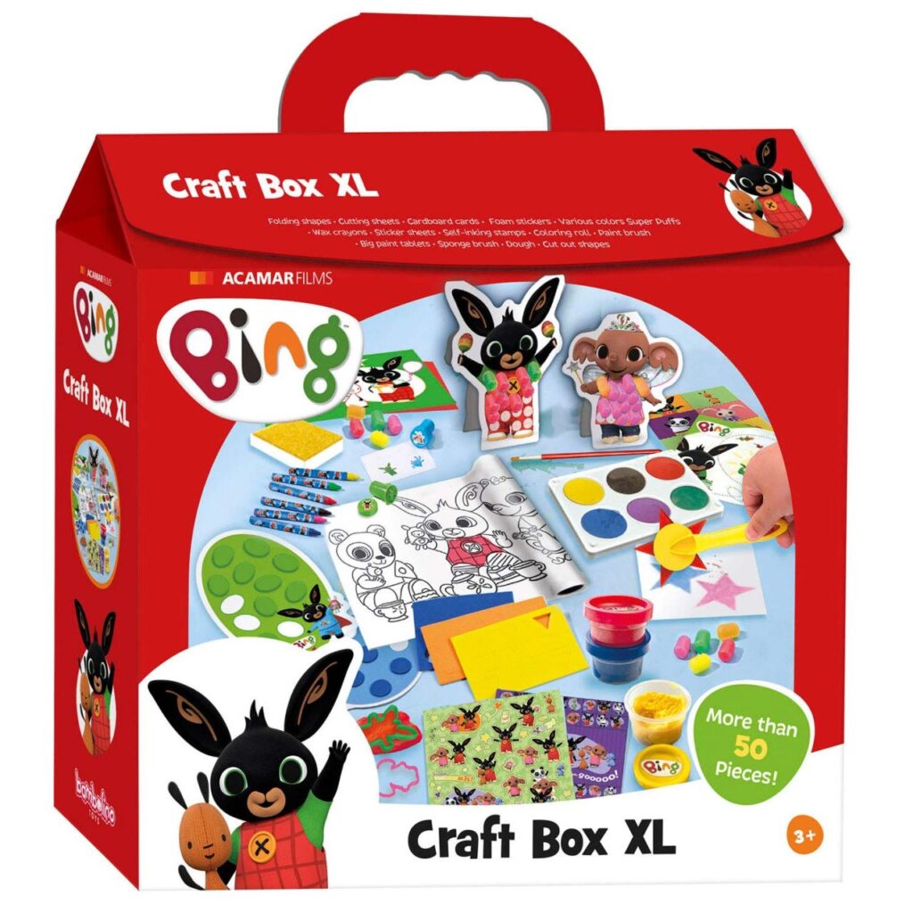 Totum Bing Craft Box XL | Bumper Kids Art Set | Toytastic