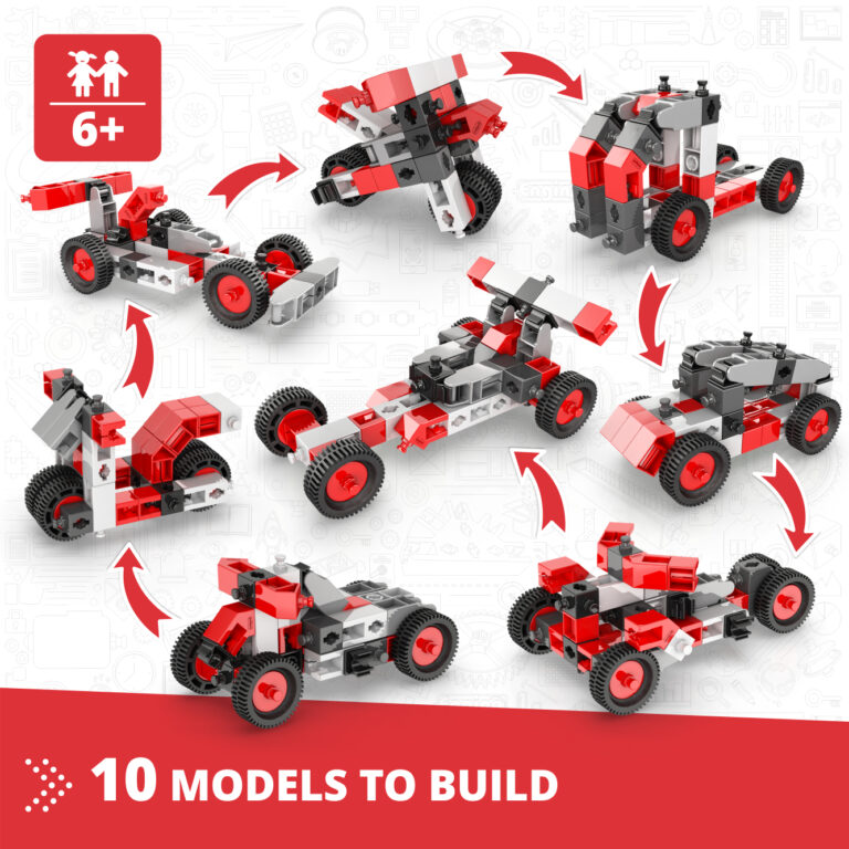 Engino 10-in-1 Building Set | Creative Builder Construction Kit