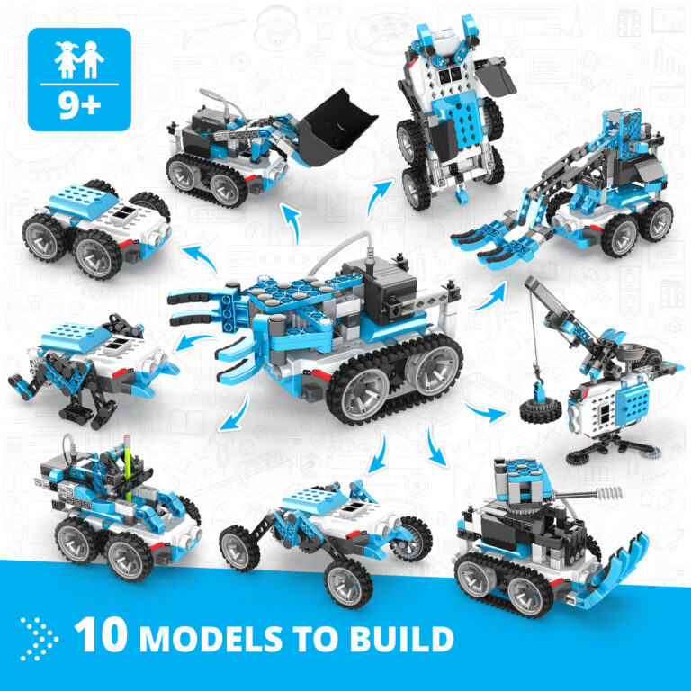 Engino GinoBot Robotics Set | Inventor Motorized Building Kit