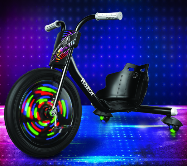 Razor RipRider 360 Lightshow | Pedal Spinning Trike | Toytastic