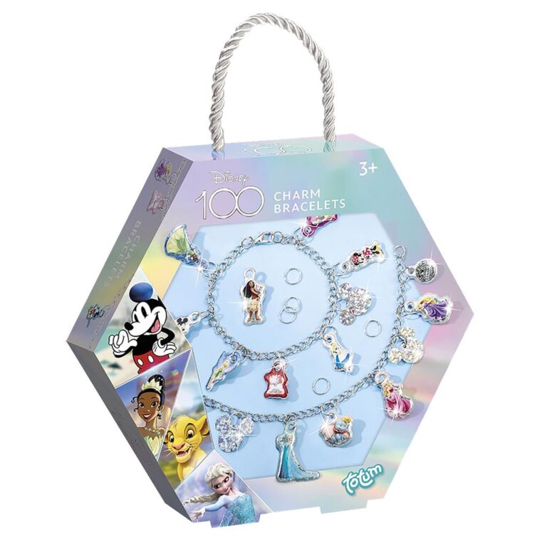 Disney 100 Charm Bracelets | Anniversary Jewellery Kit | Toytastic