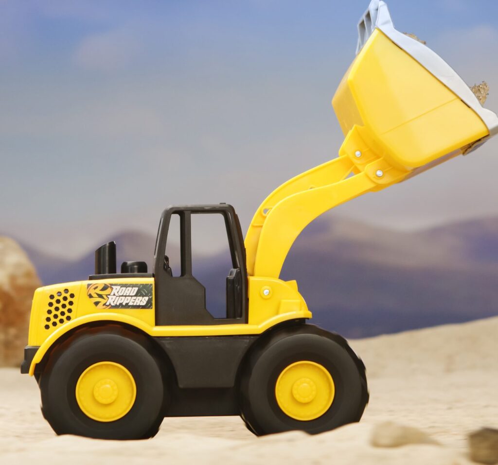 Nikko Mega Fleet Light and Sound 12" Wheel Loader | Toytastic