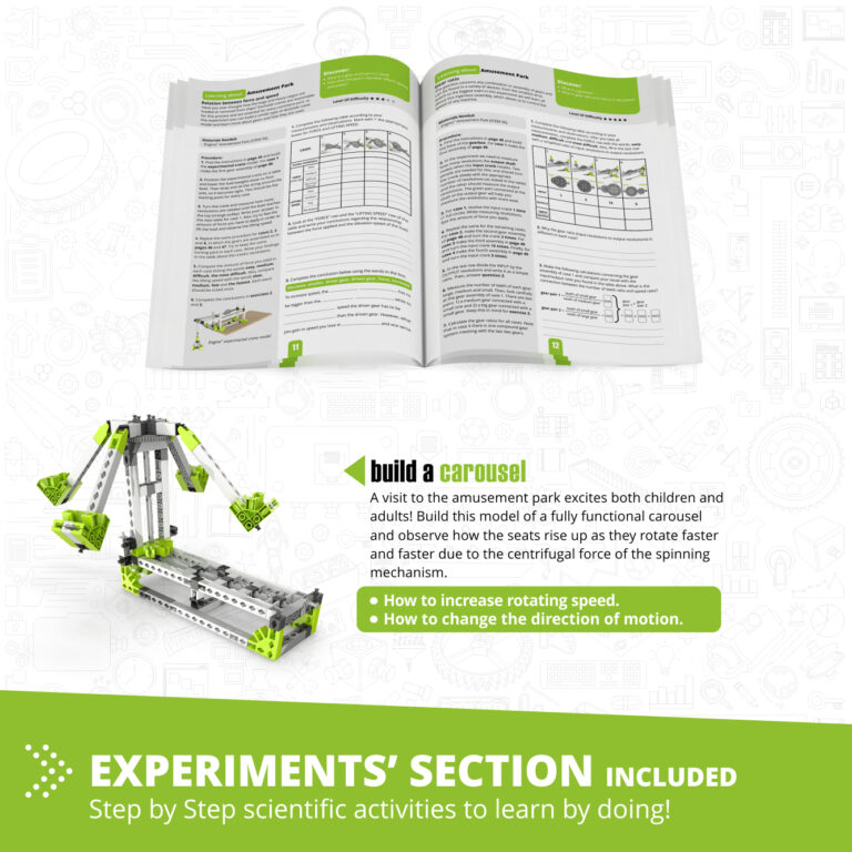 Engino Amusement Park Set | STEM Engineering Kit | Toytastic