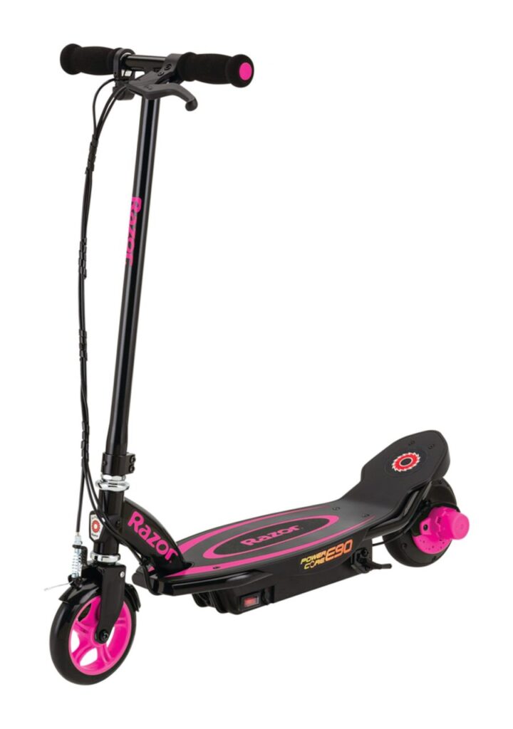 Razor E90 Electric Scooter - Pink | 10mph Kids’ Ride-On | Toytastic