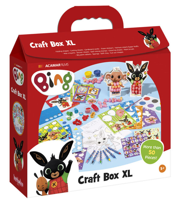 Totum Bing Craft Box XL | Bumper Kids Art Set | Toytastic