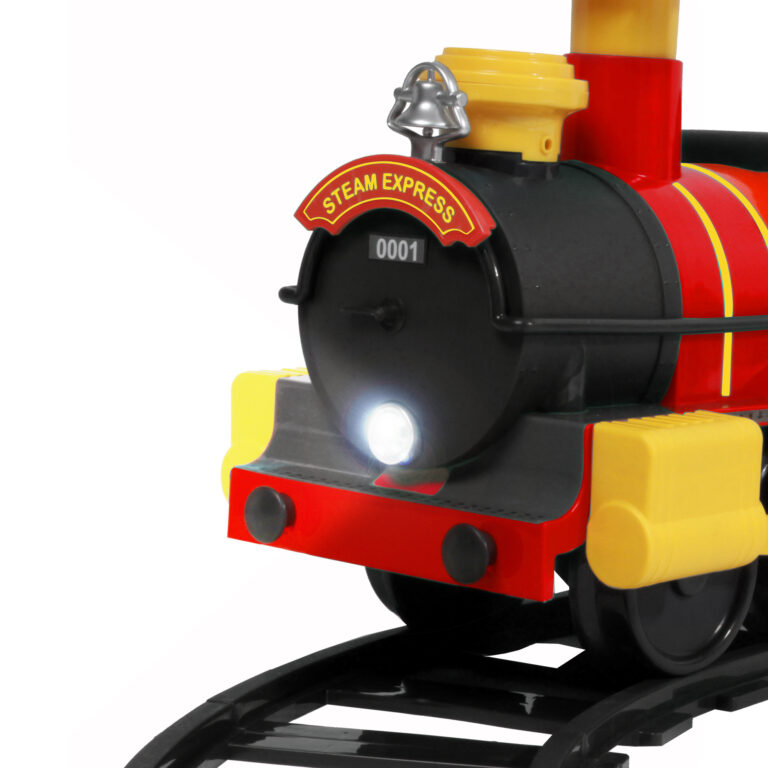 Rollplay Steam Train 6V Ride-On with Track | Kids Electric Train ...