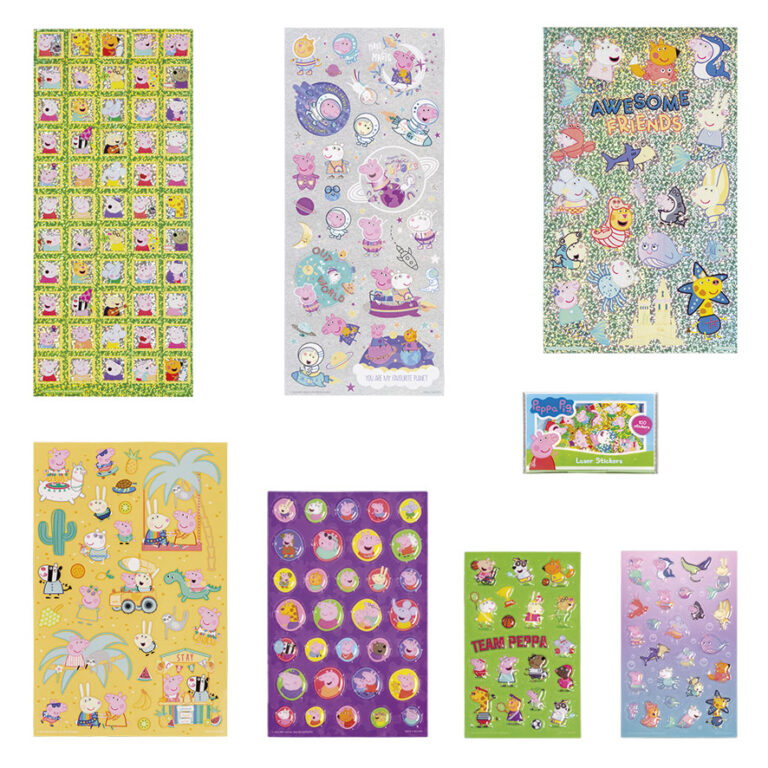 Peppa Pig Super Sticker Set | Over 300 Stickers | Toytastic