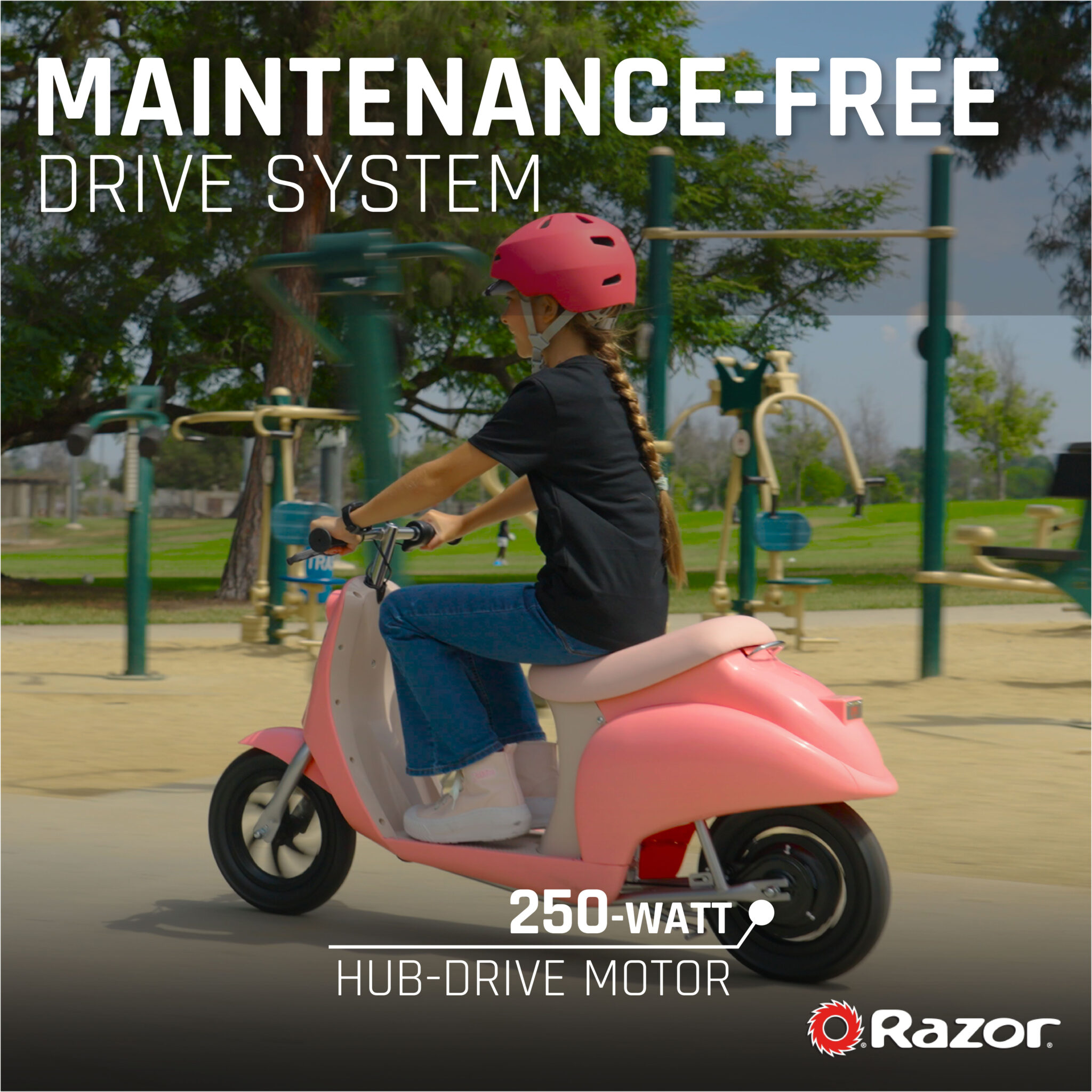 Razor Pocket Mod Capri - Pink | Vintage Electric Scooter | Toytastic