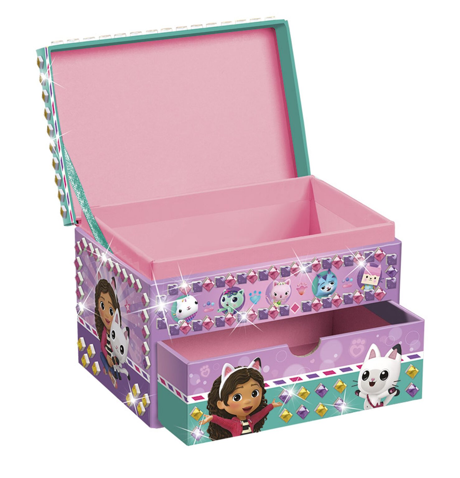 Gabby's Dollhouse Jewellery Box | Kids' Storage Box | Toytastic