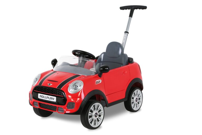 Rollplay Mini Cooper Push Car - Red | Ride-On Toy | Toytastic