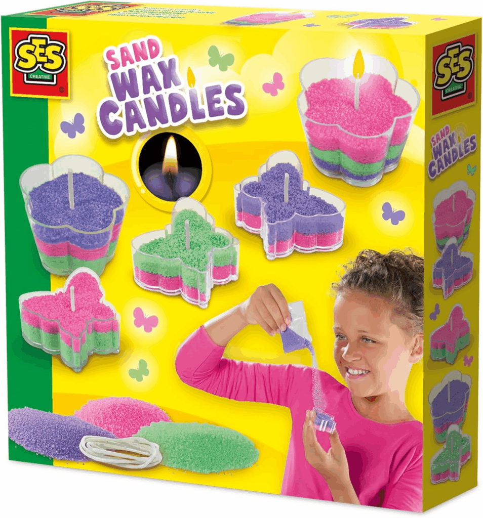 SES Creative Sand Wax Candles | No-Heat DIY Candle Kit