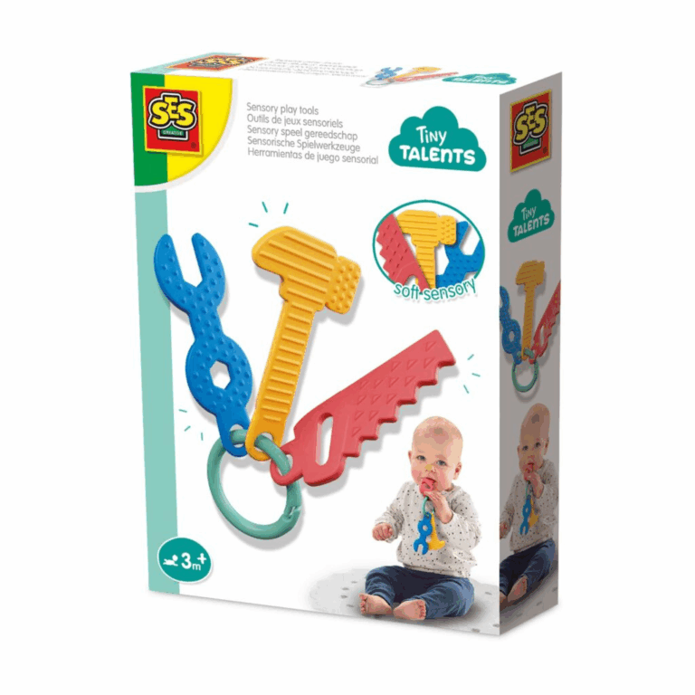 SES Creative Tiny Talents Sensory Play Tools | Baby Teether Toy
