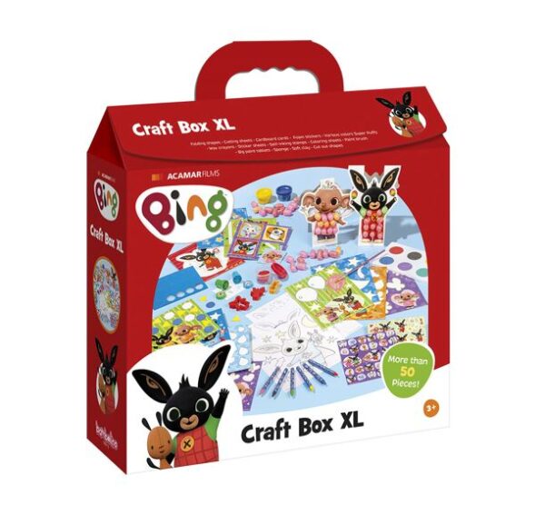 Totum Bing Craft Box XL | Bumper Kids Art Set | Toytastic