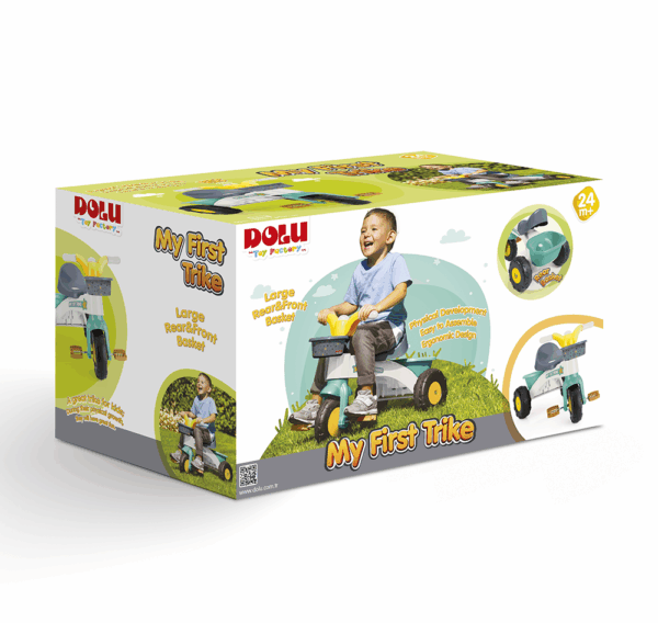 Dolu My First Trike | Toddler Pedal Tricycle | Toytastic