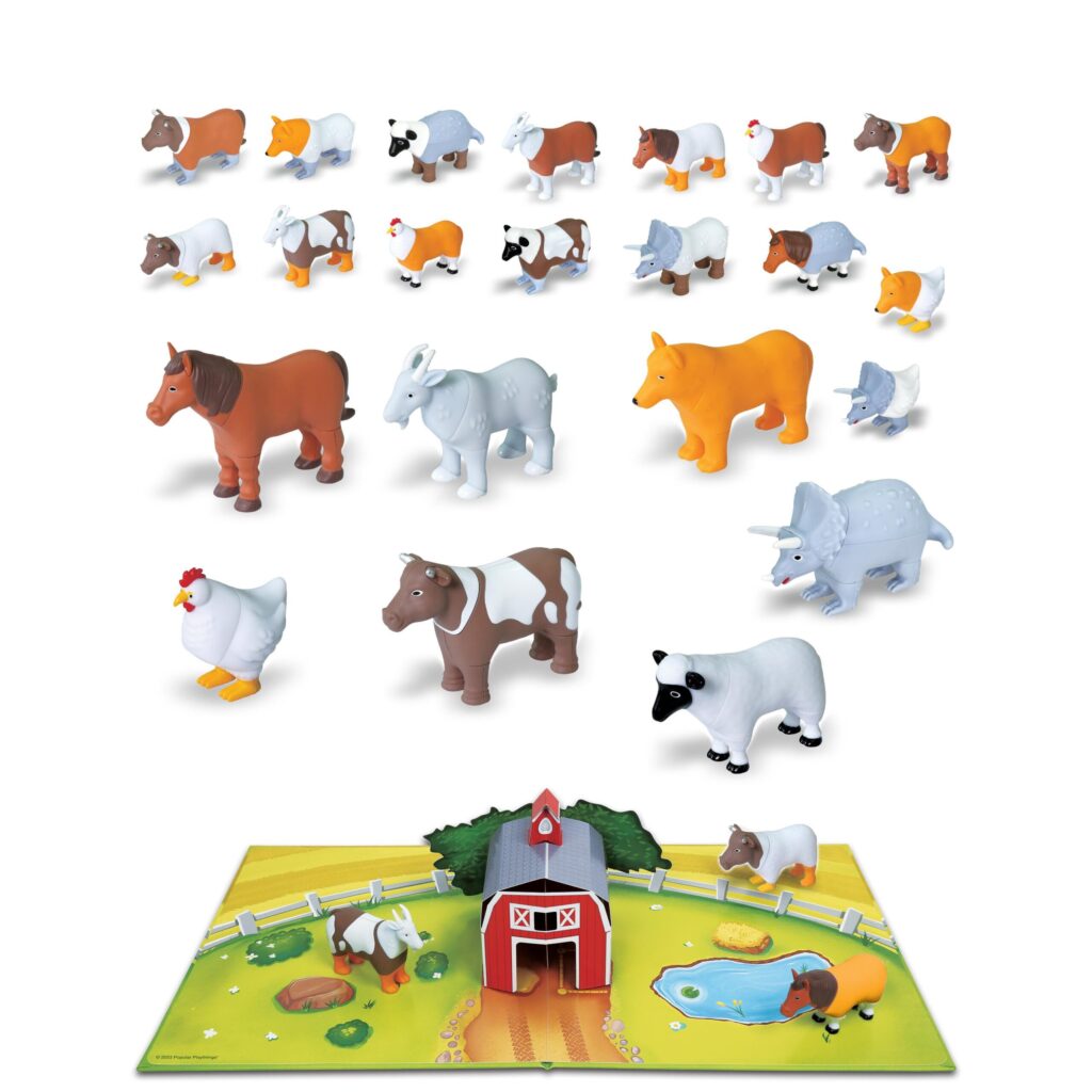 Magnetic Barnyard Animals | Small World 3D Toy | Toytastic