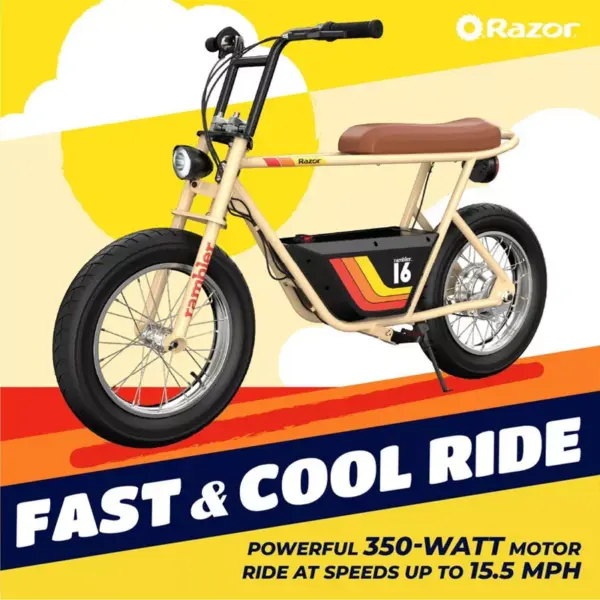 Razor Rambler 16 | Electric Minibike | Toytastic